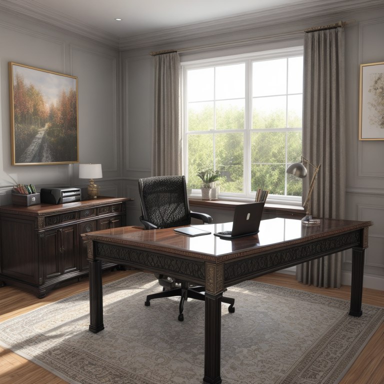 Как создать стильный и функциональный офис в домашних условиях.